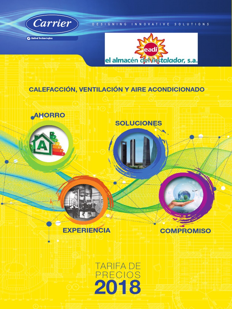 Carrier Utc 2018 PDF | PDF | Refrigeración | Agua