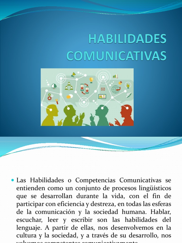 Habilidades Comunicativas | PDF | Comunicación | Palabra
