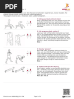 Fundamental Shoulder Exercises | PDF | Anatomical Terms Of Motion | Elbow