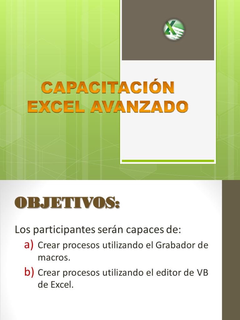 Macros Programadas Pdf Objeto Informática Macro Informática