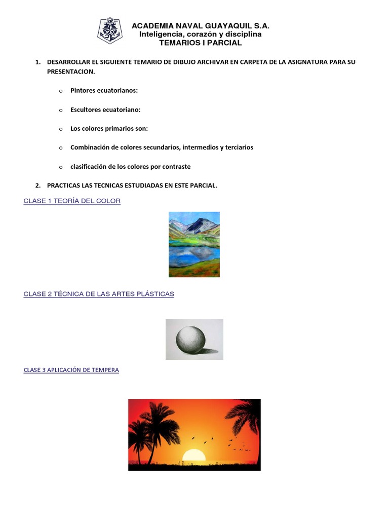 Temario Eca 10 | PDF