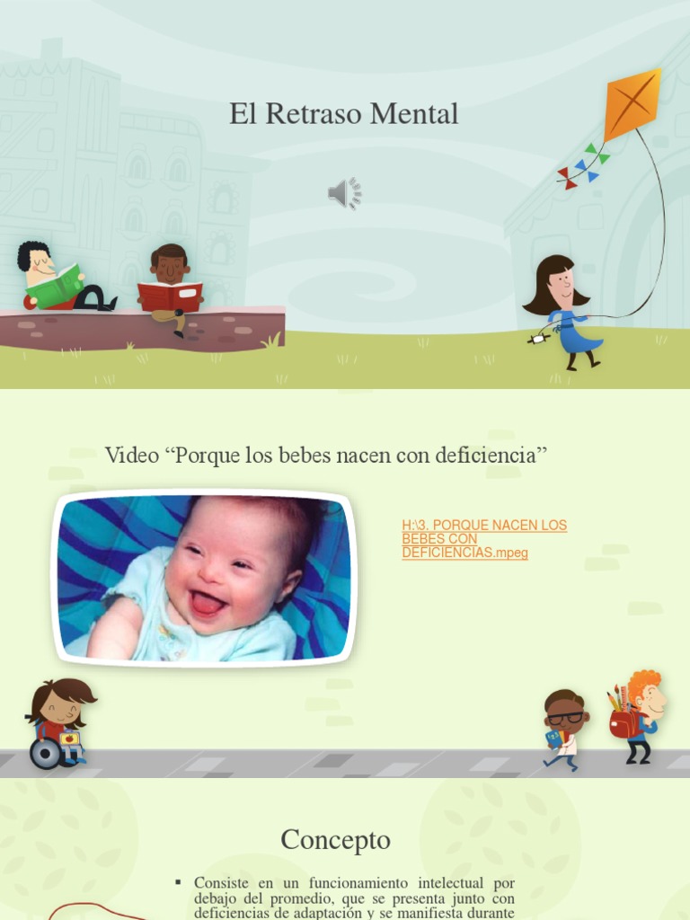 El Retraso Mental | PDF | Discapacidad intelectual | Cociente de ...