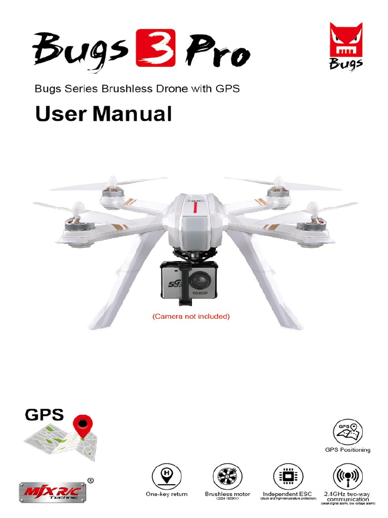 MJX Bugs 3 Pro User Manual | PDF | Rechargeable Battery ...