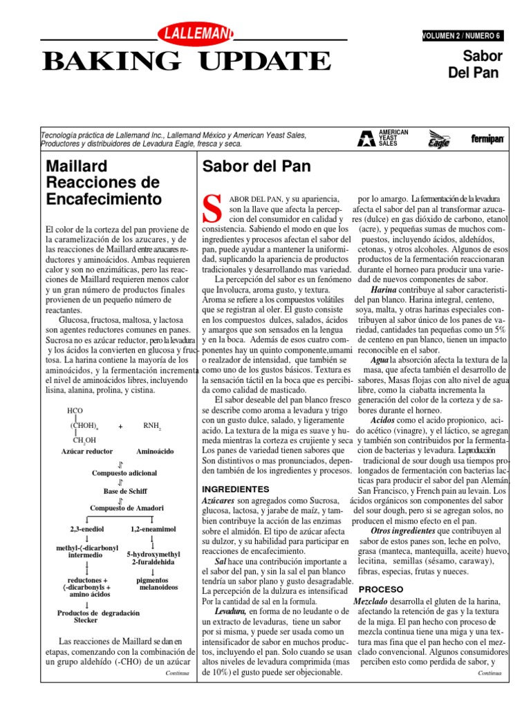 El Sabor Del Pan | PDF | Panes | Levadura