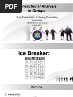 Transactional Analysis Handout | PDF | Mental Health | Cognitive Science