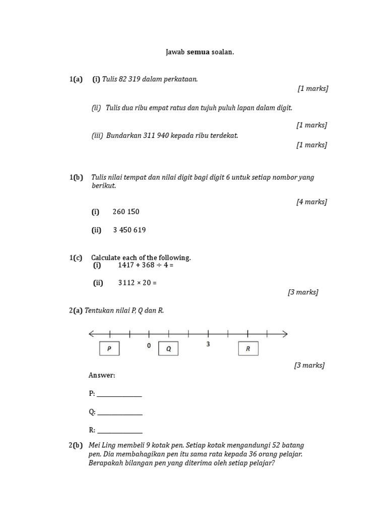 Ujian T1 | PDF