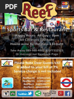 Carnis Menu Overview - Surabaya | PDF | Steak | Sausage