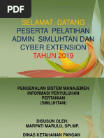 SOP SIMLUHTAN: Pengelolaan Data Pertanian | PDF