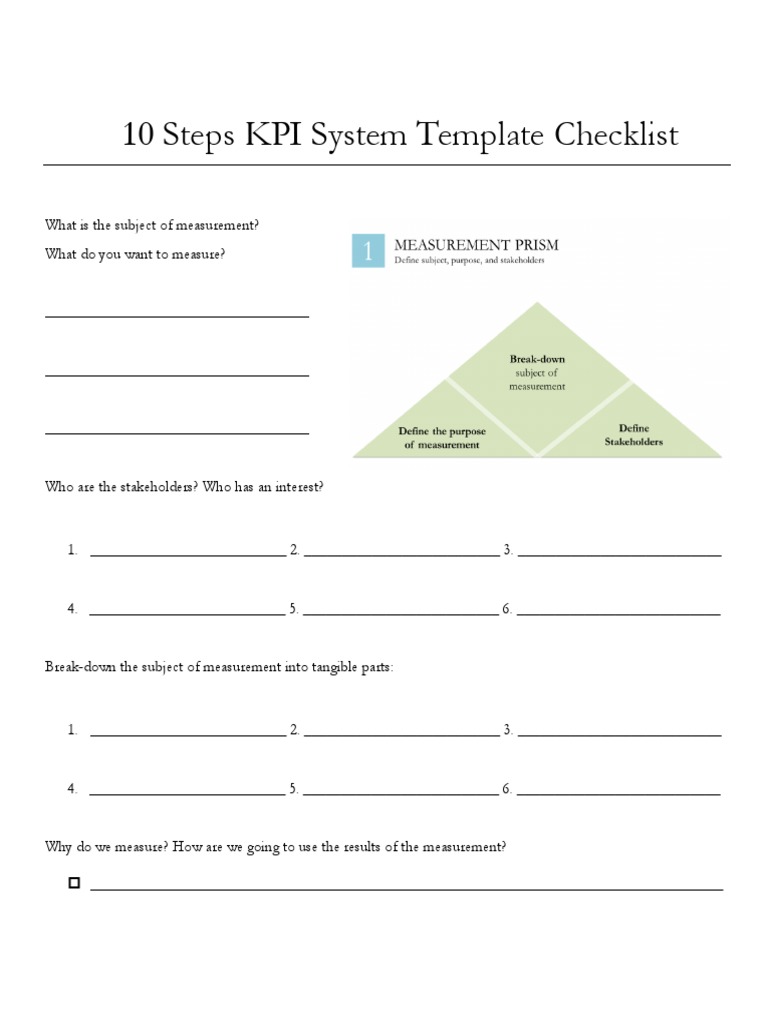 10 Step Template | Download Free PDF | Performance Indicator | Business