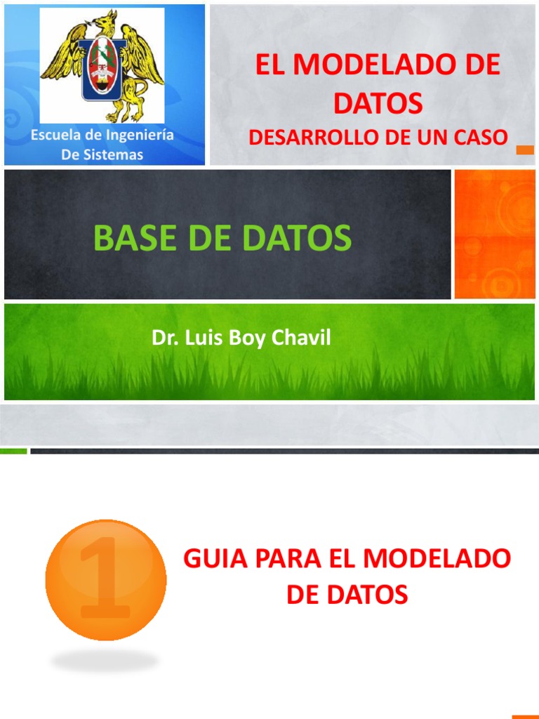 2-Ejemplo-Guia para El Modelado de Datos | PDF | Bases de datos | Informática