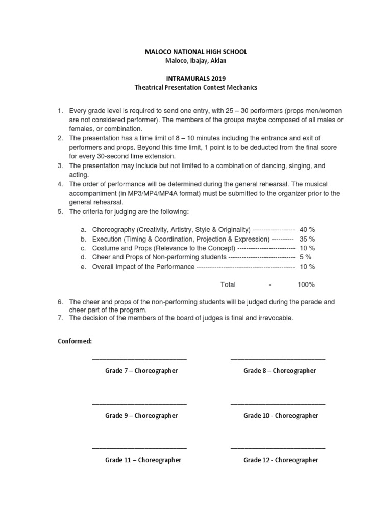 Maloco National High School | PDF