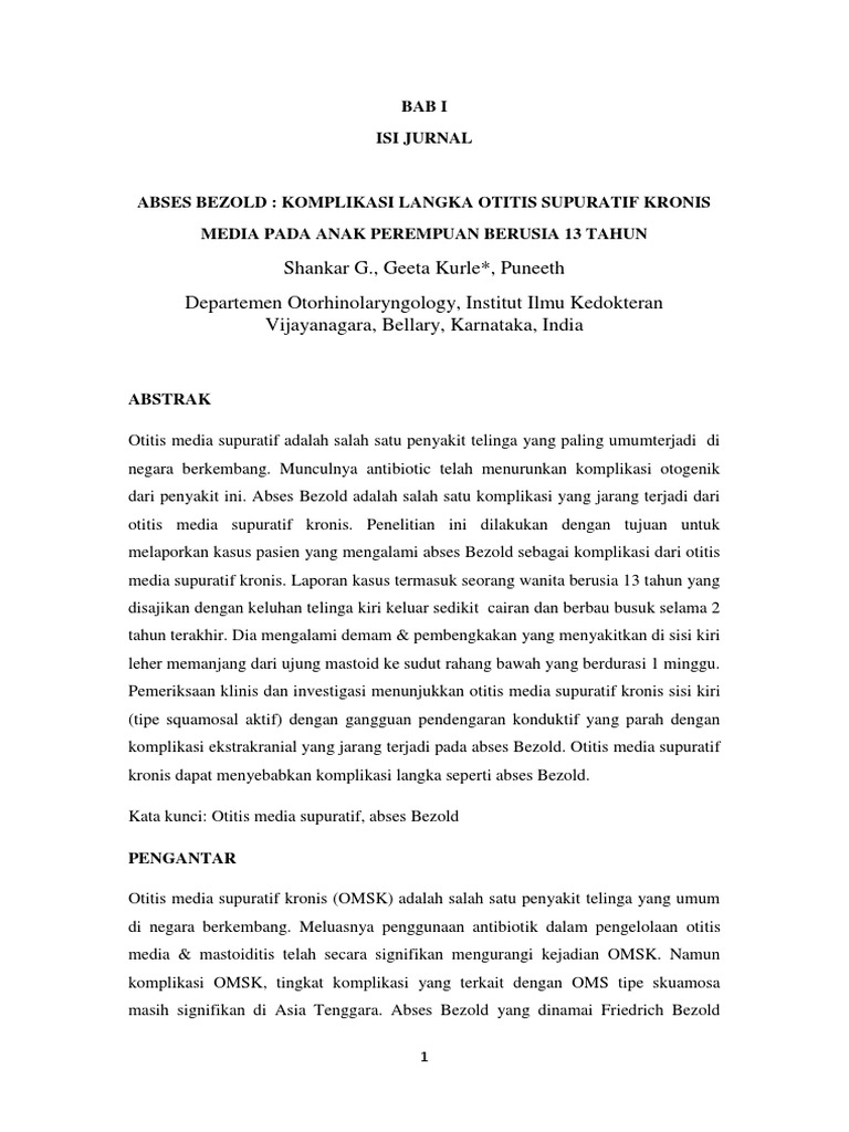Abses Bezold | PDF | Sains & Matematika