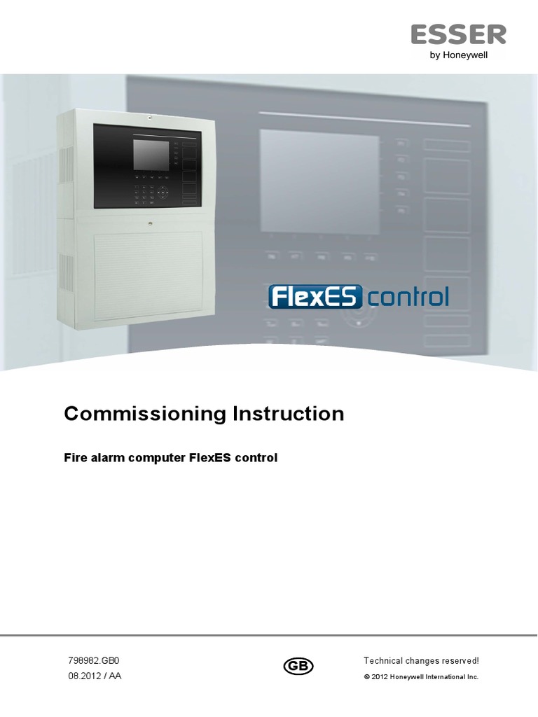 Esser Commissioning Instruction | PDF | Computer Hardware | Usb