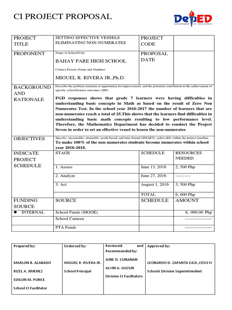 Ci Project Proposal Project Seven | Download Free PDF | Cognition ...