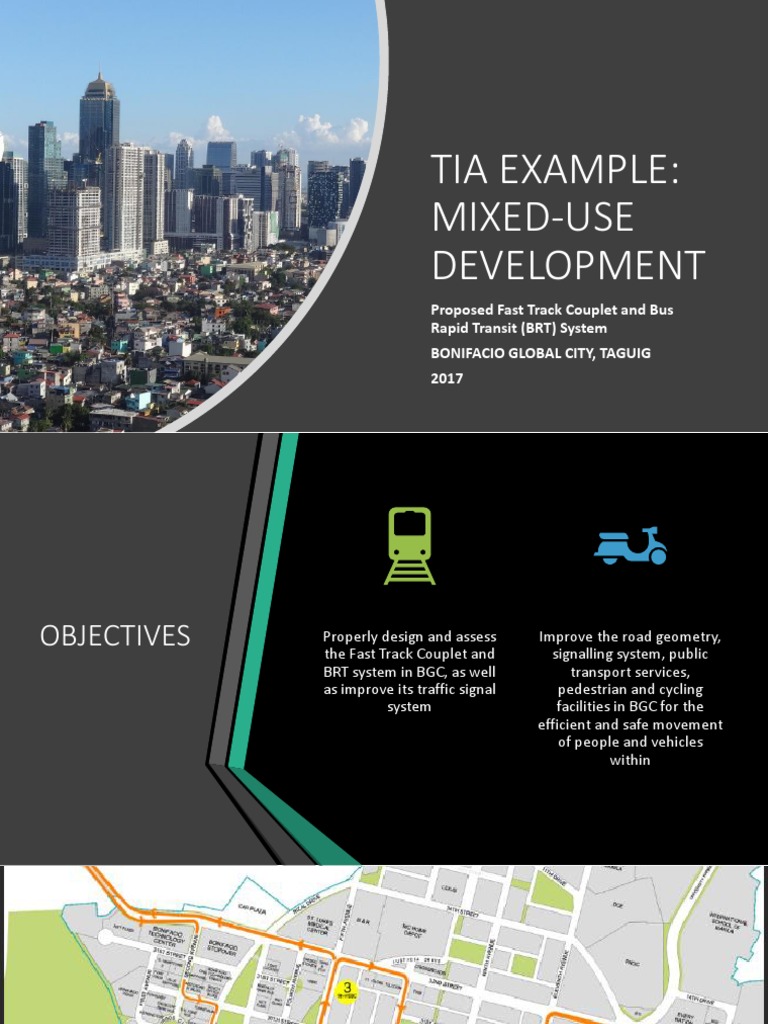Traffic Impact Analysis Case: Bonifacio Global City | PDF