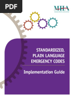 Standardized Hospital Colour Codes | PDF | Emergency | Emergency Management