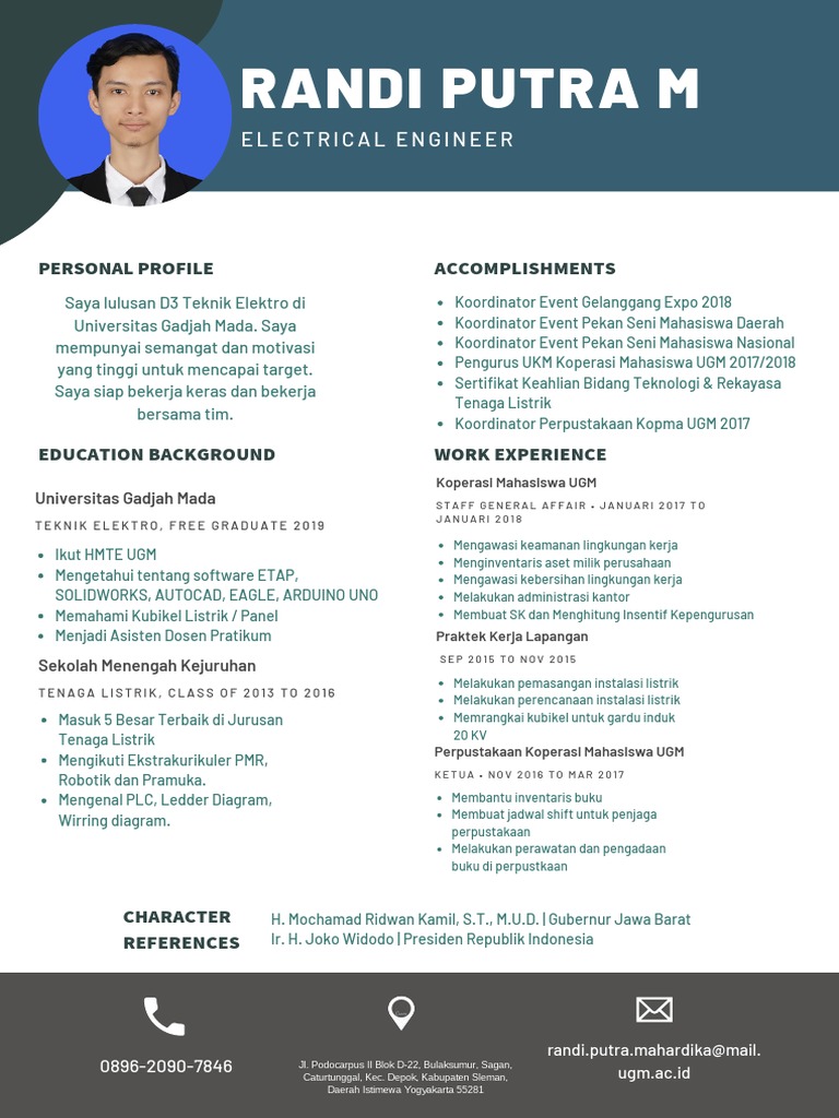 CV Randi Putra M | PDF