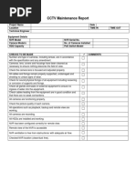 CCTV Playback Request Form Template | PDF