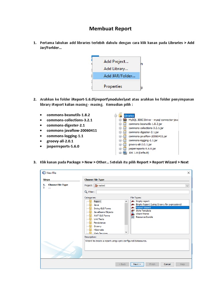 Membuat IReport Nota Penjualan | PDF
