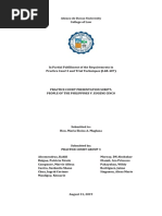 Mock Trial Script - Final | PDF | Witness | Judge