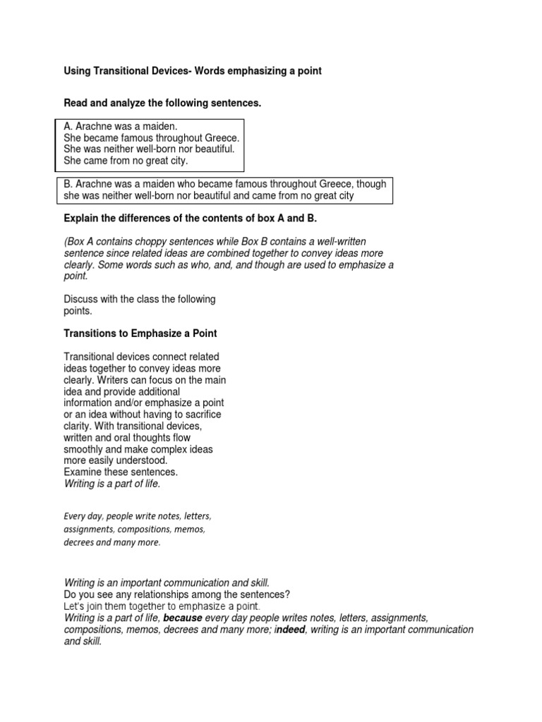 Using Transitional Devices | PDF | Communication | Cognition