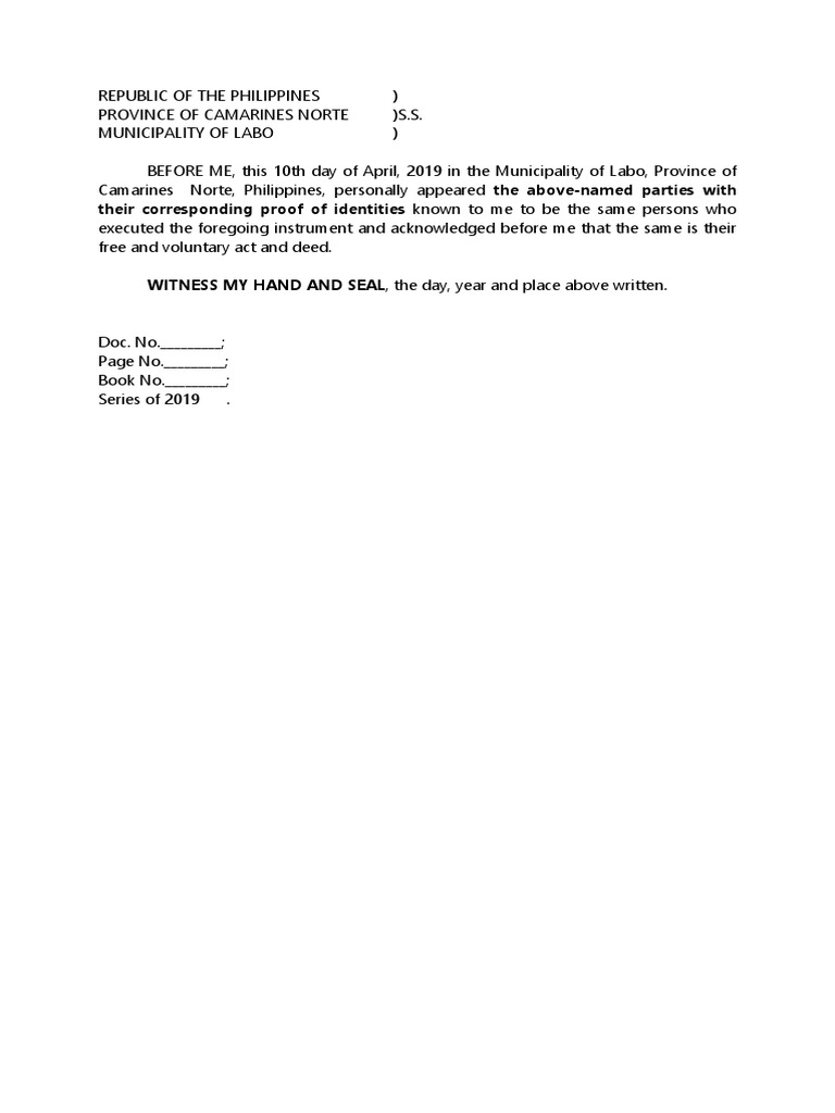 Acknowledgment | PDF | Law