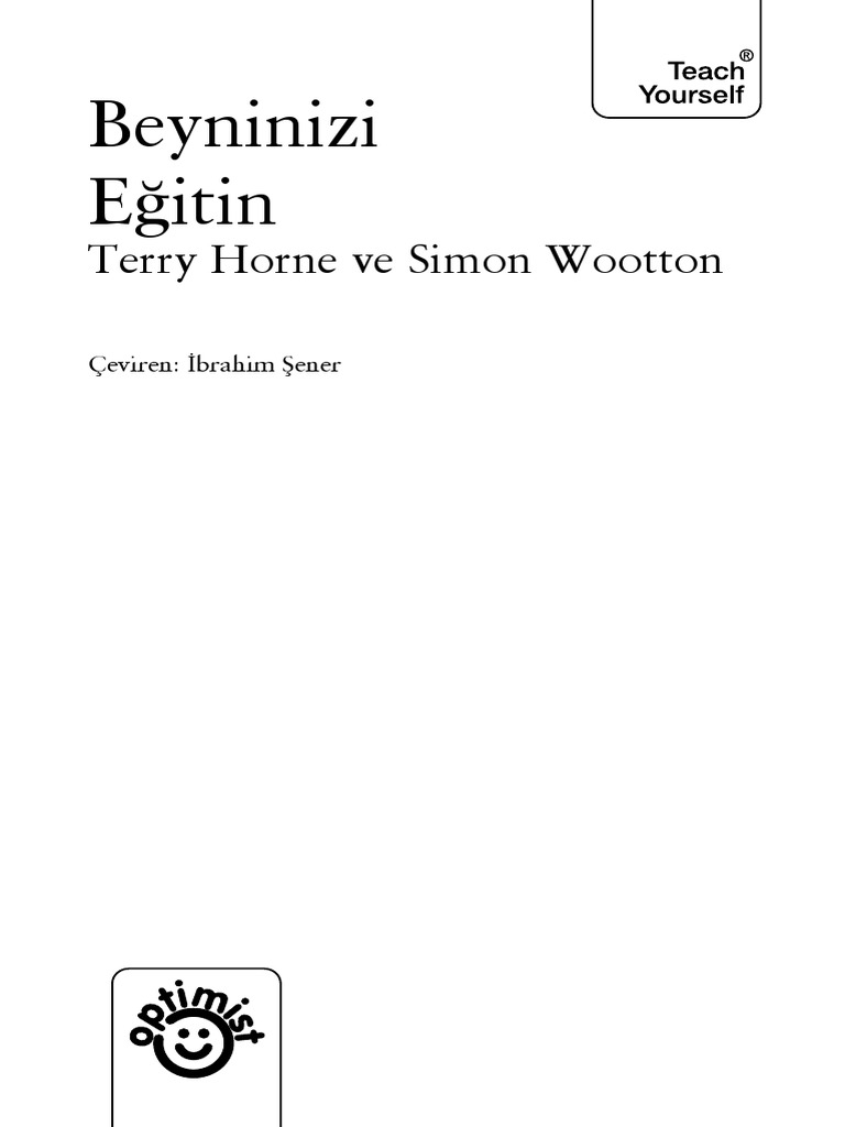 Terry Horne Ve Simon Wootton-Beyninizi Eğitin | PDF
