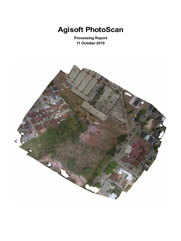 Agisoft Photoscan: Processing Report 11 October 2019 | PDF | Texture Mapping | Imaging