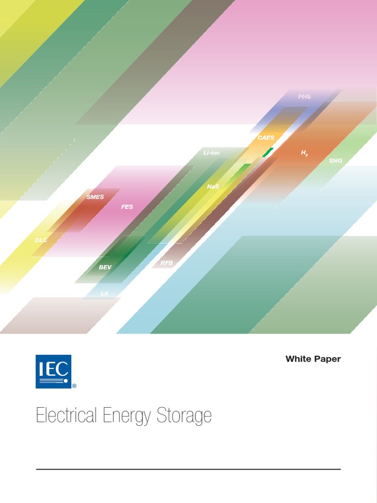 IEC White Paper - Electrical Energy Storage PDF | PDF | Energy Storage ...