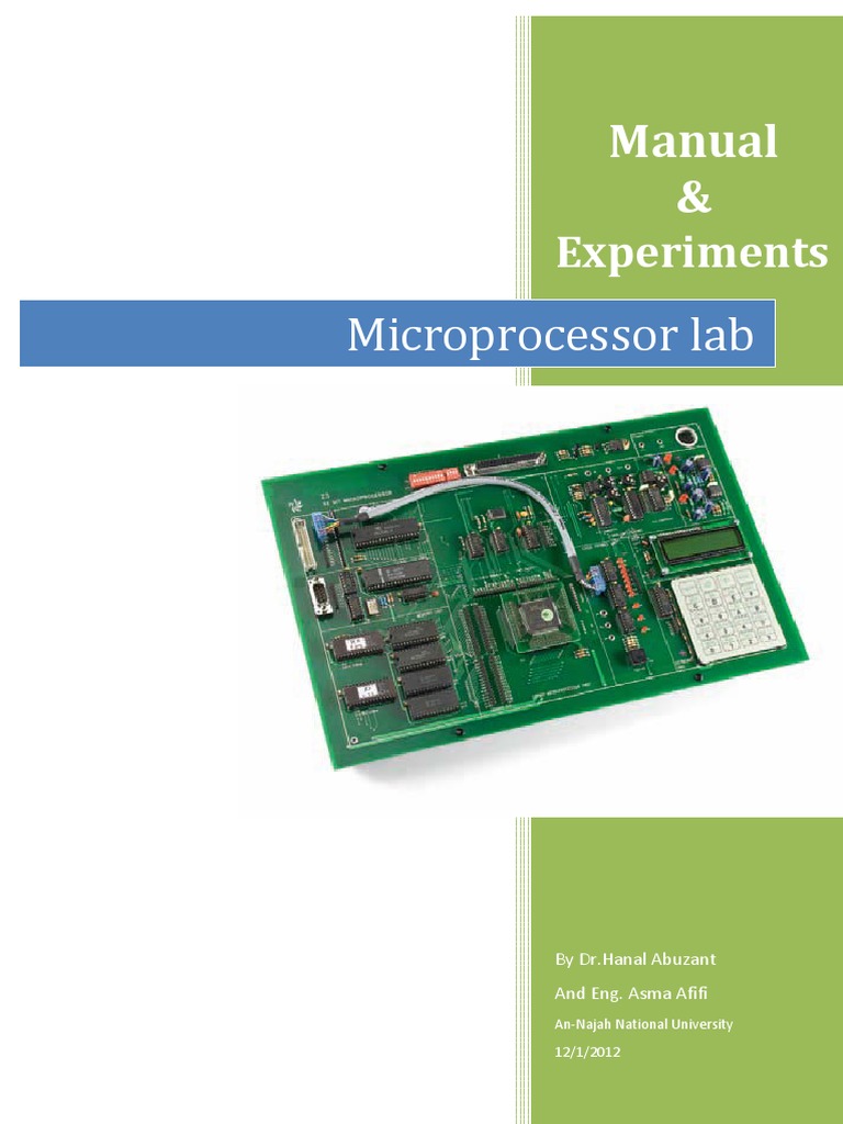 Micro - Lab Manual Experiments PDF | PDF | Computer Keyboard ...