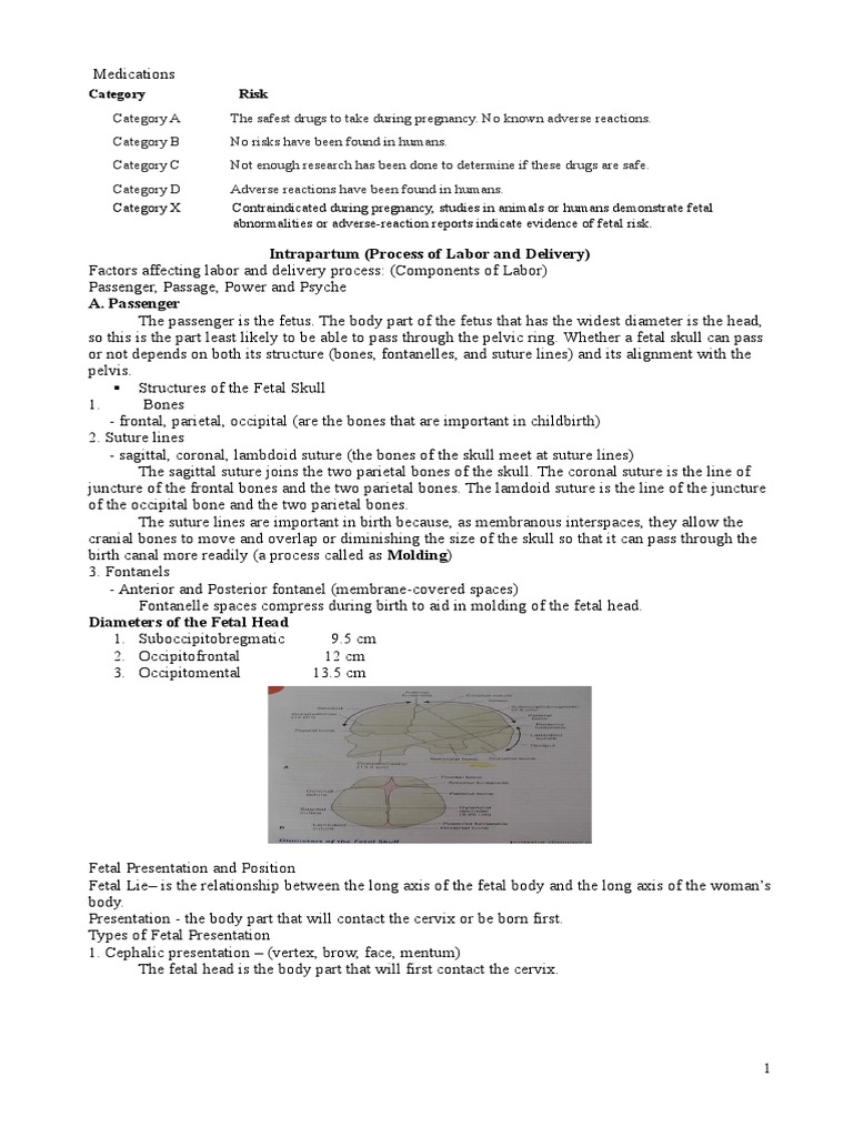 Intrapartum Care and Fetal Presentation | PDF | Uterus | Childbirth