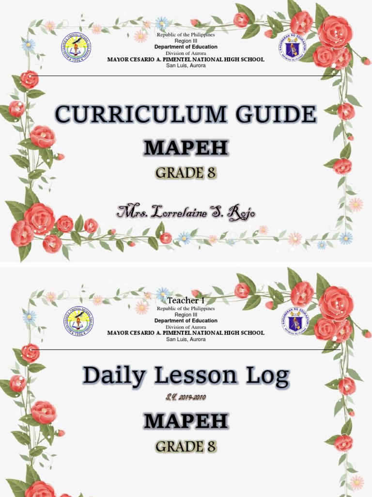 Curriculum Guide: Mapeh | PDF