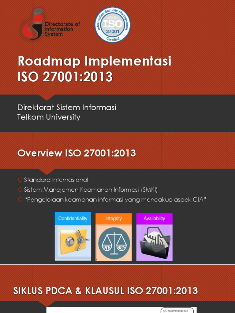 Roadmap Implementasi ISO 27001:2013 | PDF