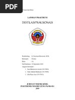 Kelompok 3 - Laporan Resmi Distilasi Fraksinasi | PDF
