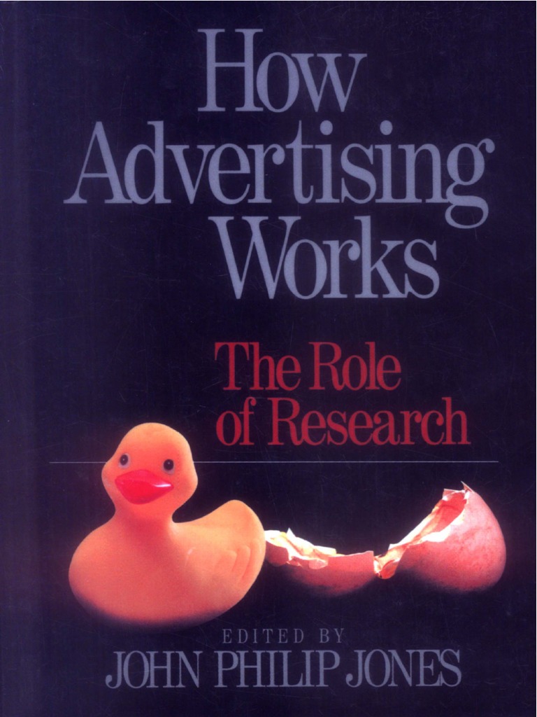 (John Philip Jones) How Advertising Works The Rol | PDF | Attitude ...