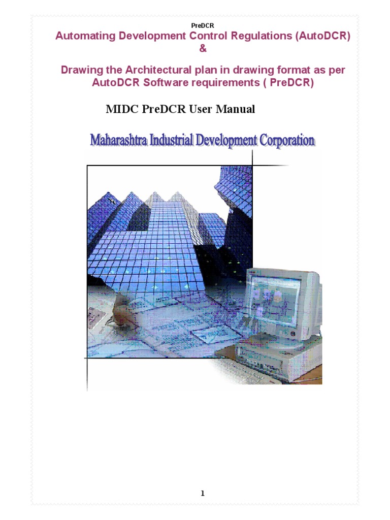 PreDCR User Manual for AutoCAD | PDF | Stairs | Auto Cad