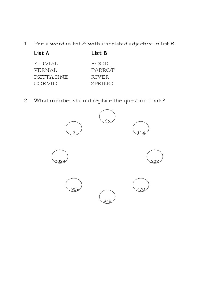 Deciphering Patterns: A Collection of Logic and Reasoning Puzzles | PDF ...