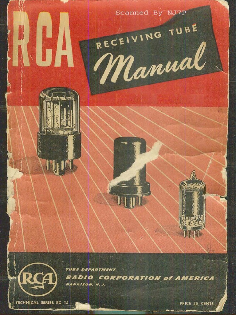 RCA Receiving Tube Manual (RC-15 1947) PDF | PDF