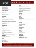 Manresa Bread Campbell Menu | PDF | Grape Varieties | Viticulture