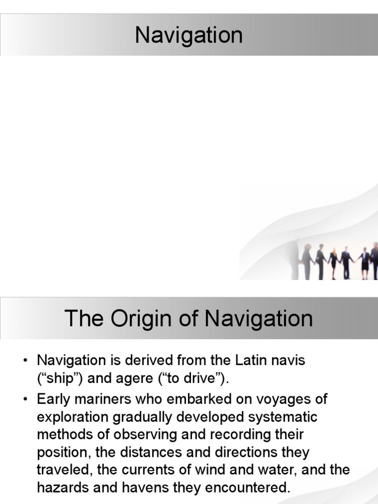 History of Navigation | PDF | Navigation | Longitude