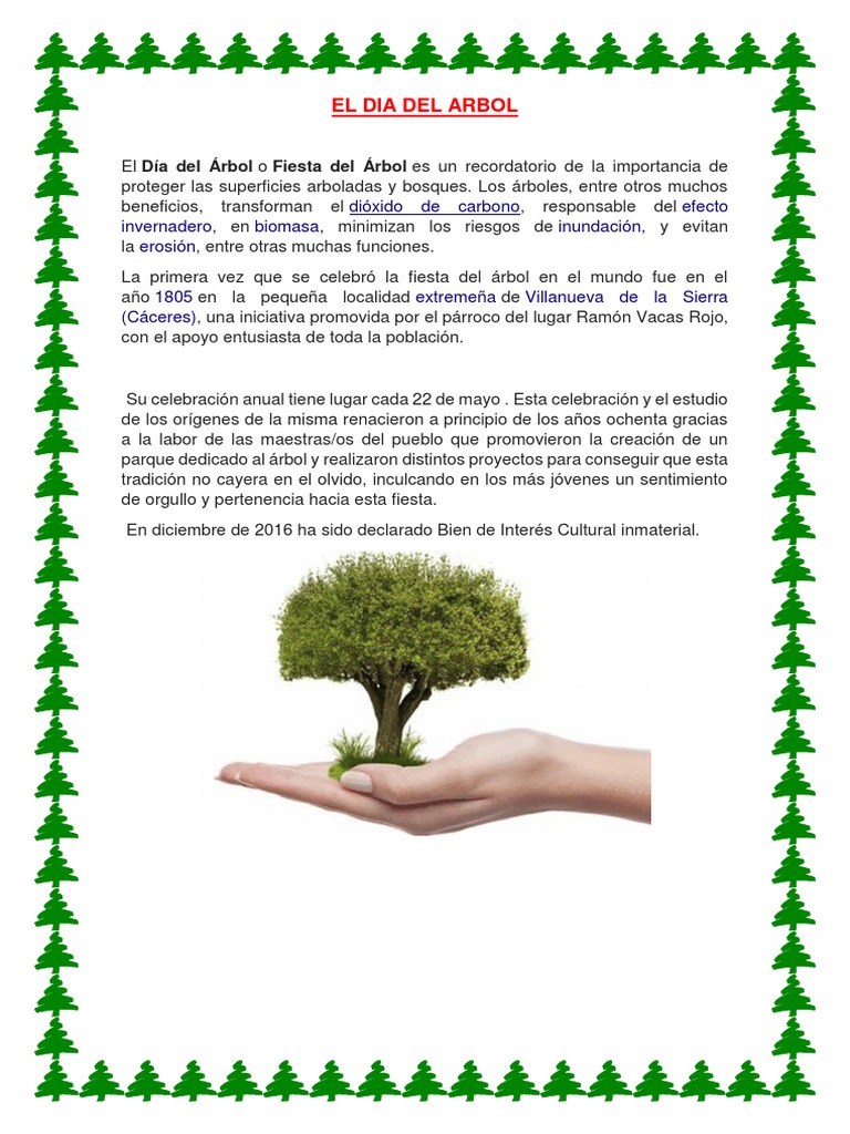 El Dia Del Arbol | PDF