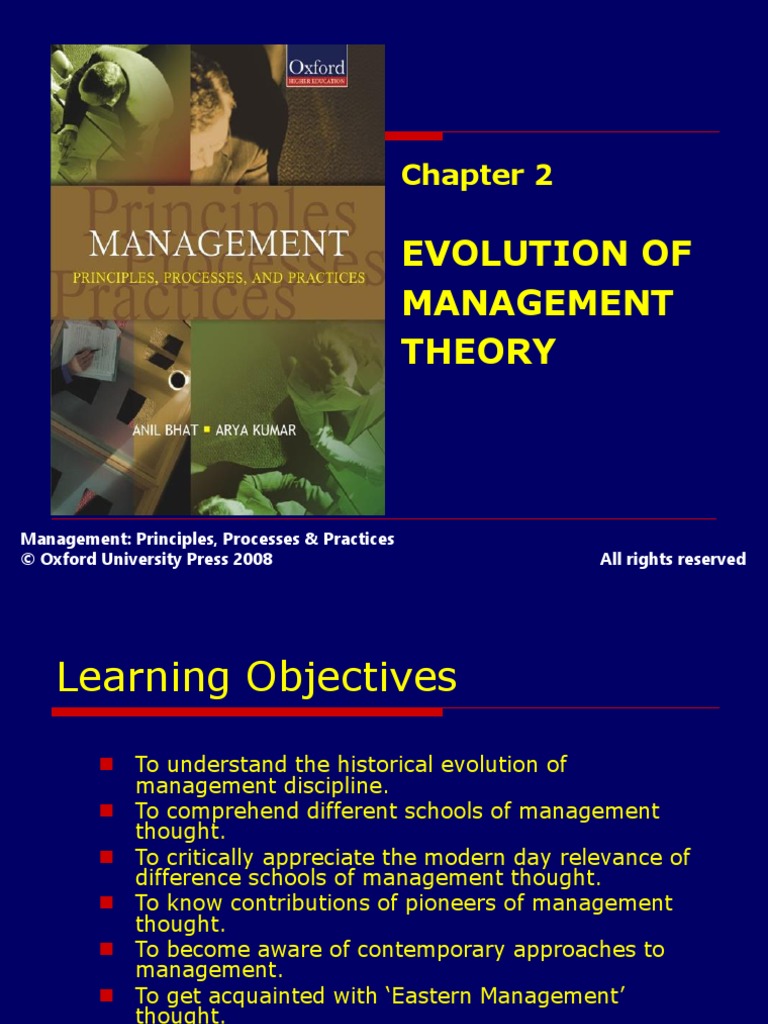 Evolution Of Management Theory | System | Business