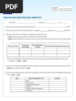 BASMI Scale | PDF | Anatomical Terms Of Motion | Knee