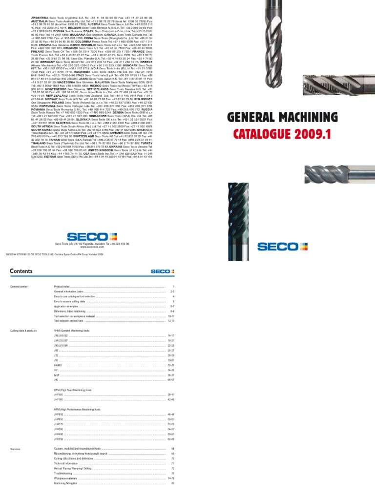 Final GB General Machining LR PDF | PDF | Machining | Steel
