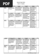 Title Defense Rubric Sample | PDF | Question | Rubric (Academic)