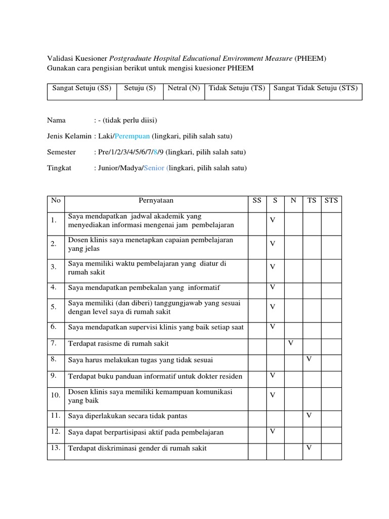 Validasi PHEEM | PDF