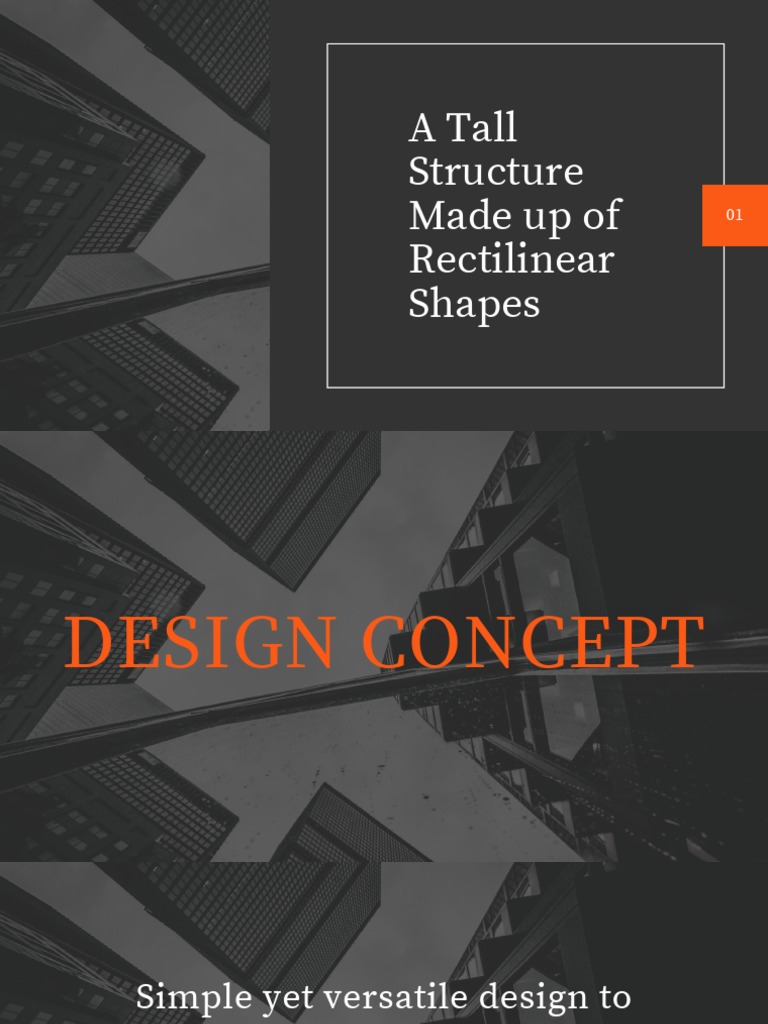 A Tall Structure Made Up of Rectilinear Shapes | PDF