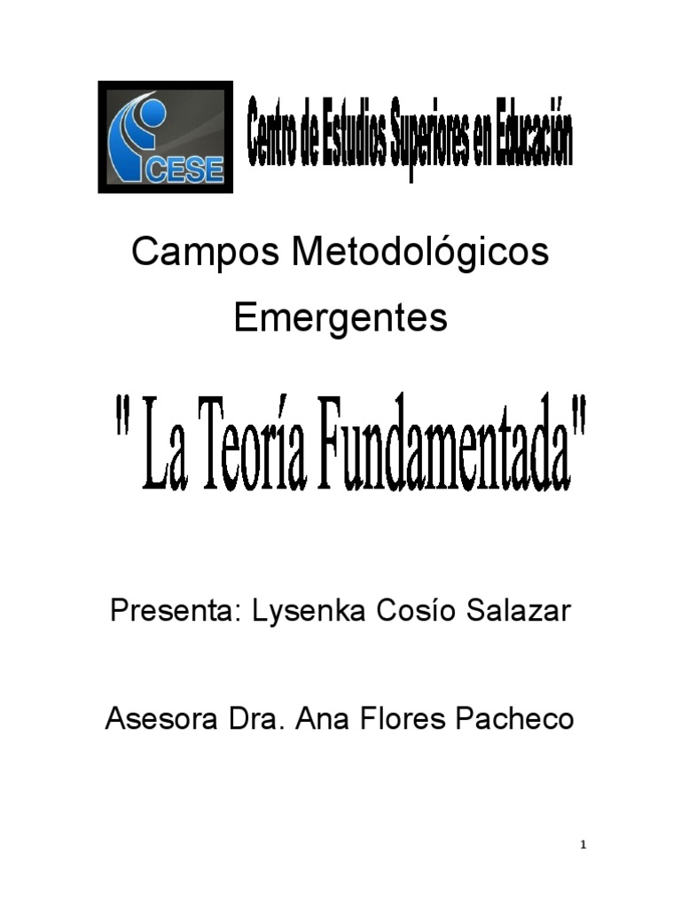 teoría fundamentada