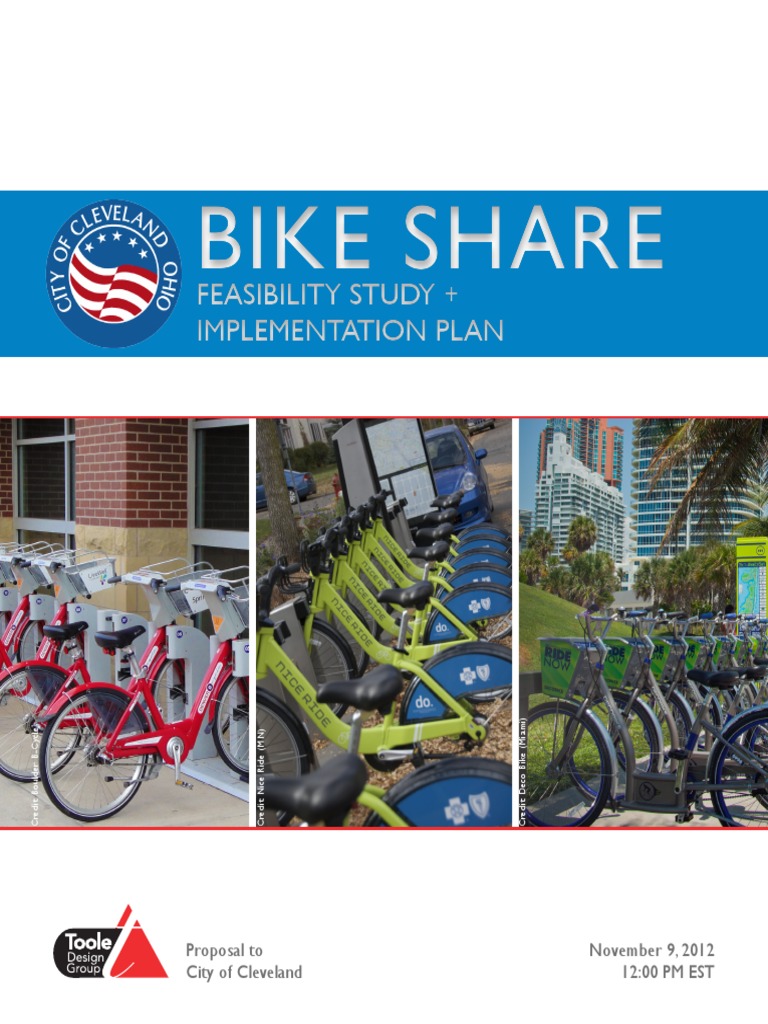 Cleveland Bike Share Technical Proposal Final | PDF | Trail | Cycling ...