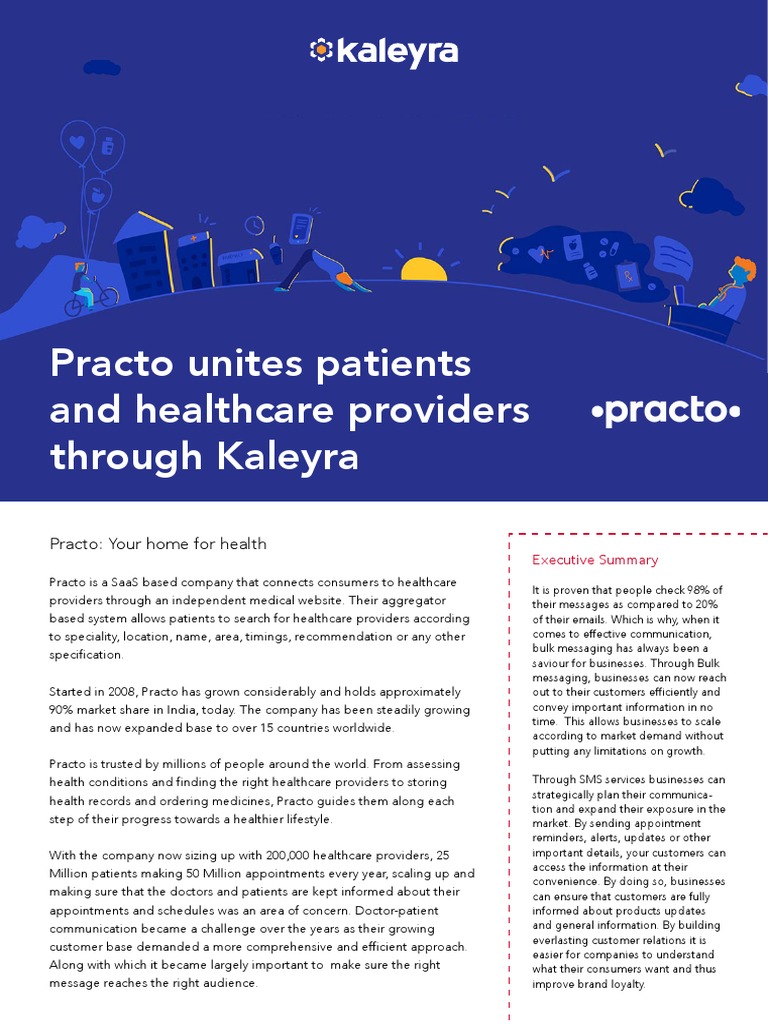 Practo Case Study | Download Free PDF | Business | Computing